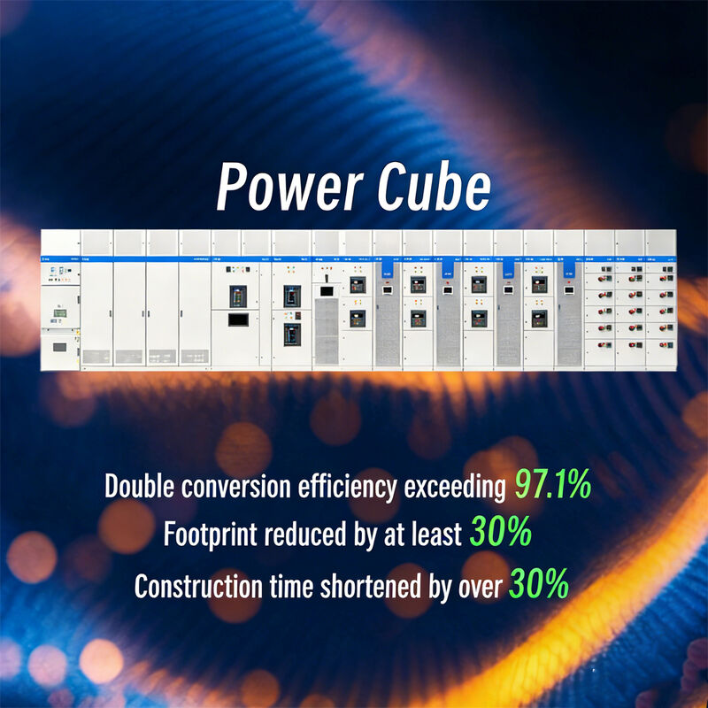 Eaton Modular UPS 500-800KVA Power Cube with Pure Sine Wave and 97.3% ...